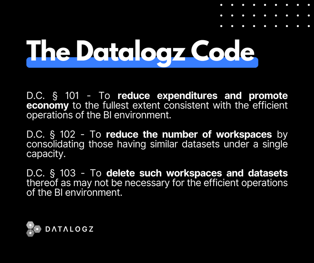 Harnessing the Datalogz Code: A Strategic Pathway to Streamlining BI Operations
