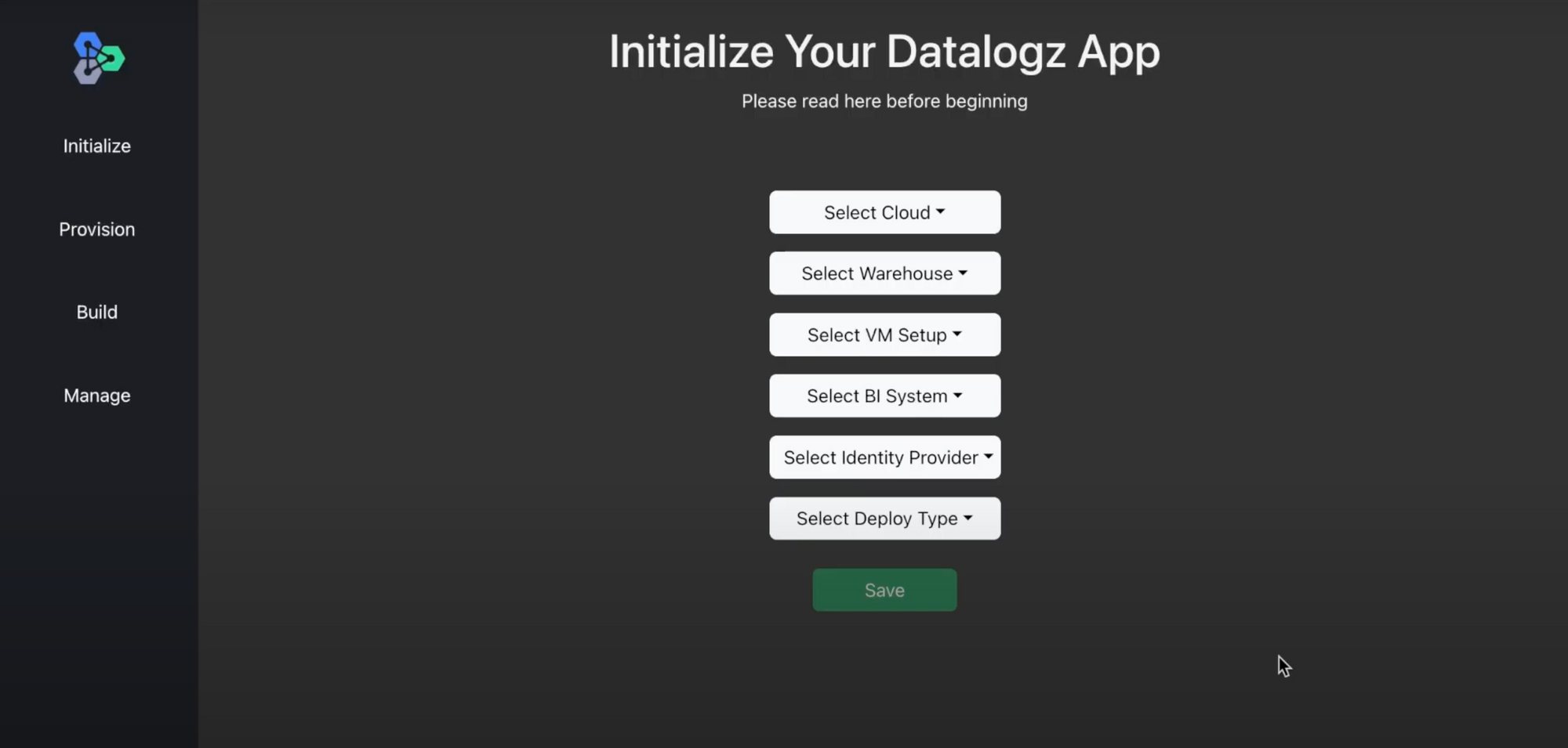 How to deploy Datalogz into any environment within minutes?
